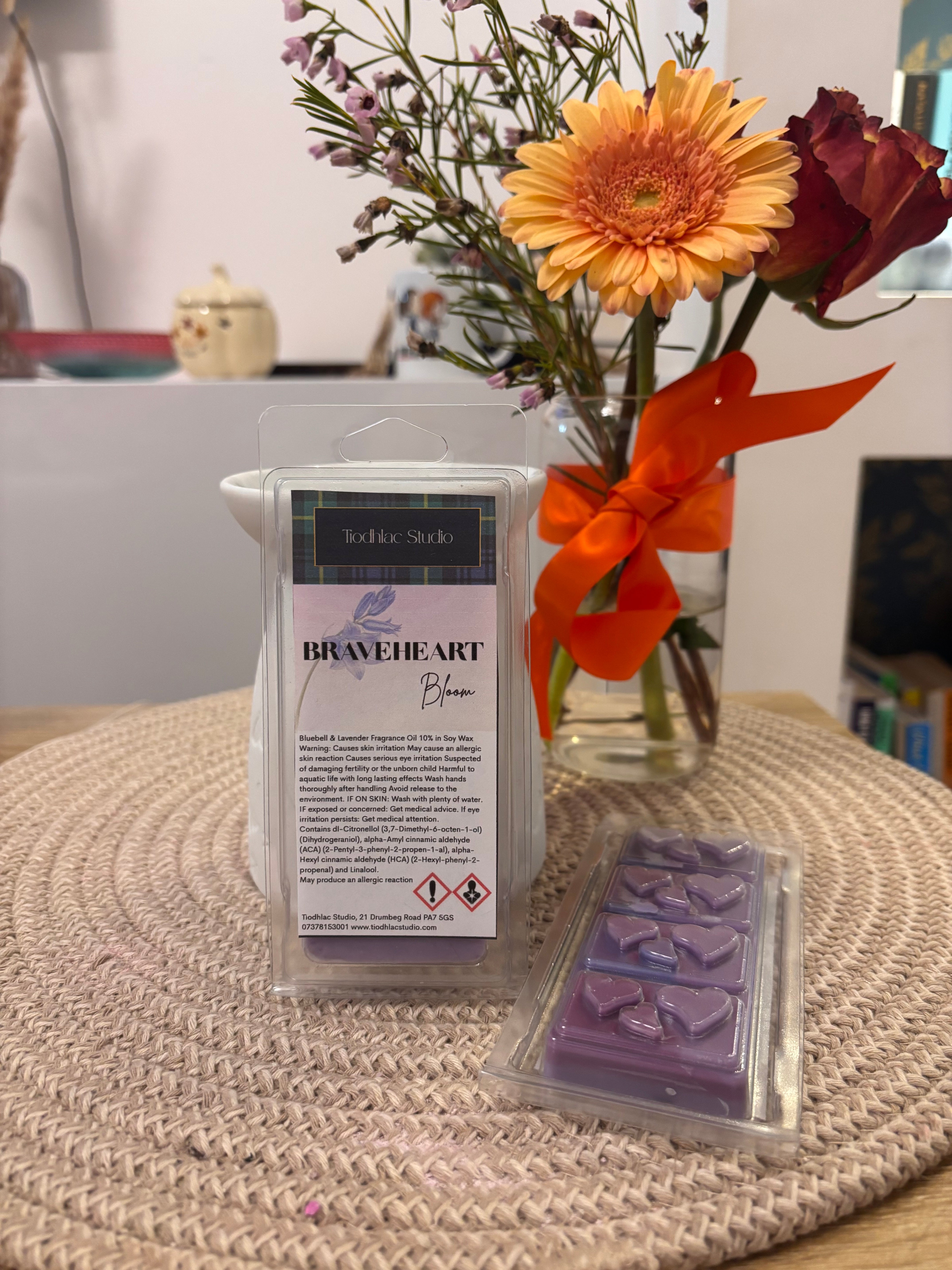 Braveheart Bloom Wax Melts – Tiodhlac Studio